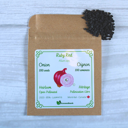 Ruby Red - Onion Seeds | Ecoseedbank Canada